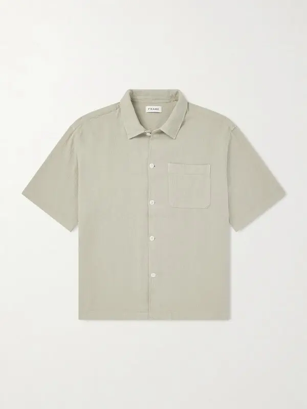 FRAME Cotton Shirt - Green