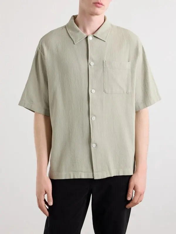 FRAME Cotton Shirt - Green