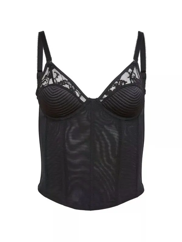 FLEUR DU MAL Lace Bra Bustier