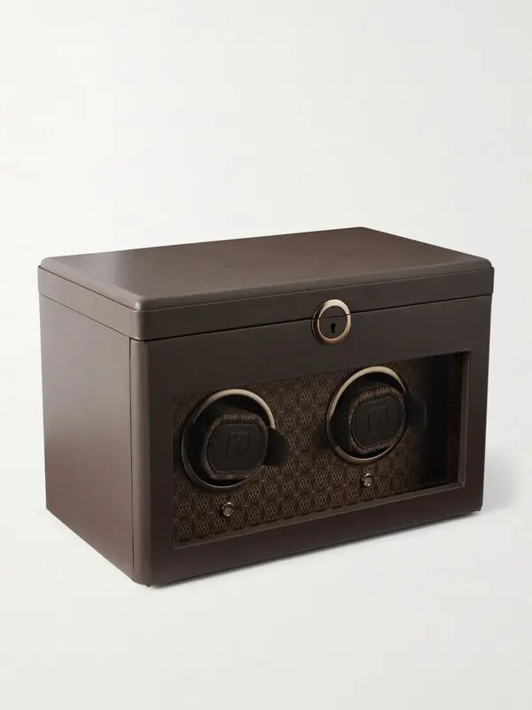 Wolf Double Watch Winder With Storage