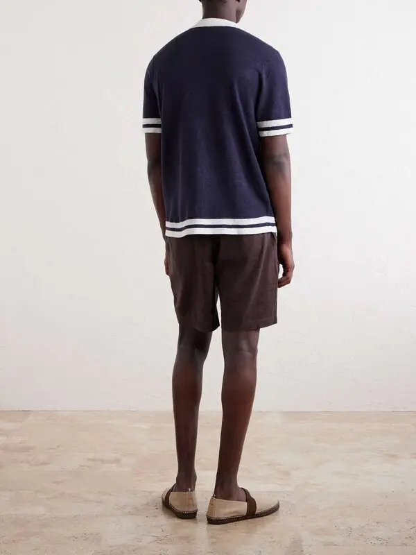 Onia Camp-collar Linen Shirt