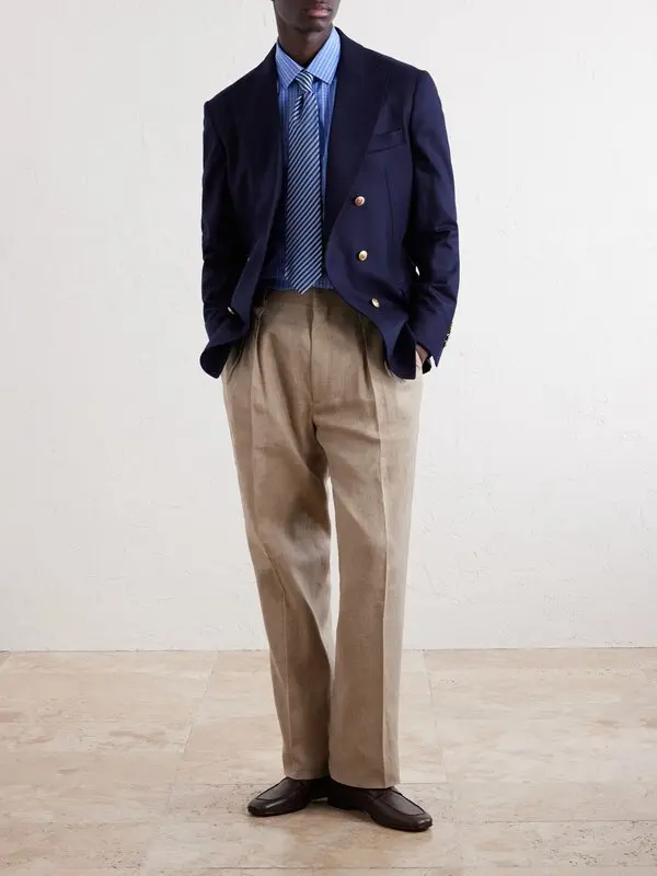 Charvet Checked Cotton-poplin Shirt