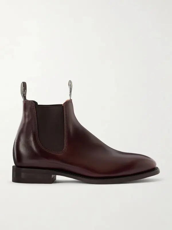 R.M.WILLIAMS Leather Chelsea Boots - Brown