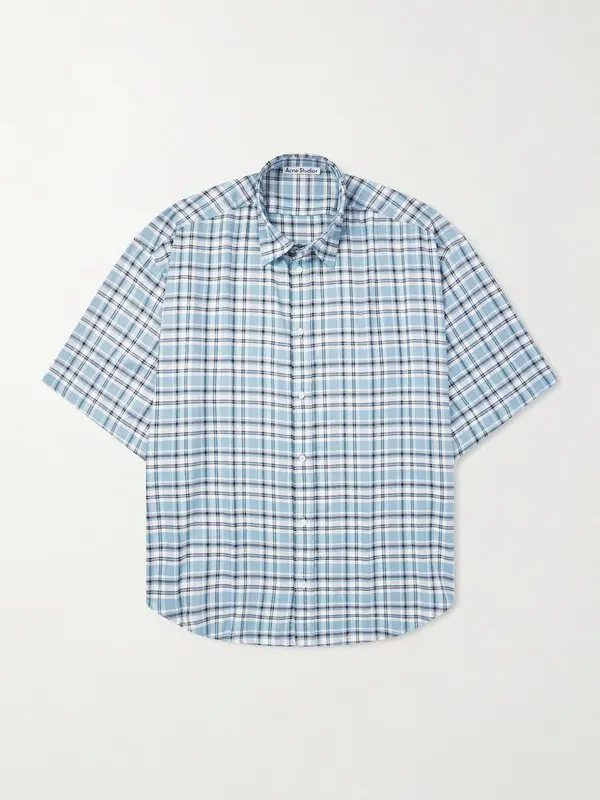 Acne Studios Checked Woven Shirt