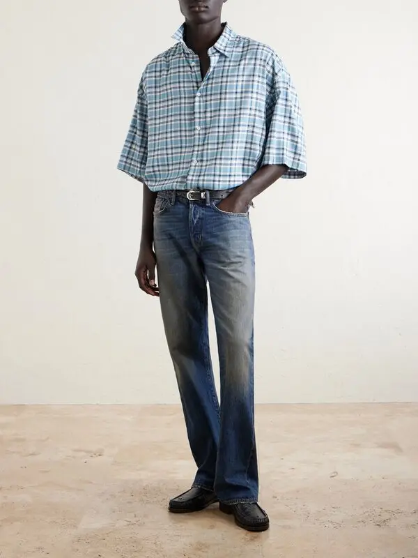 Acne Studios Checked Woven Shirt