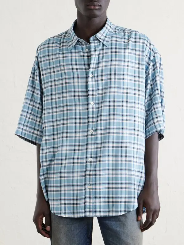 Acne Studios Checked Woven Shirt