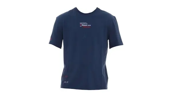 BLAUER. Front Logo Cotton T-shirt