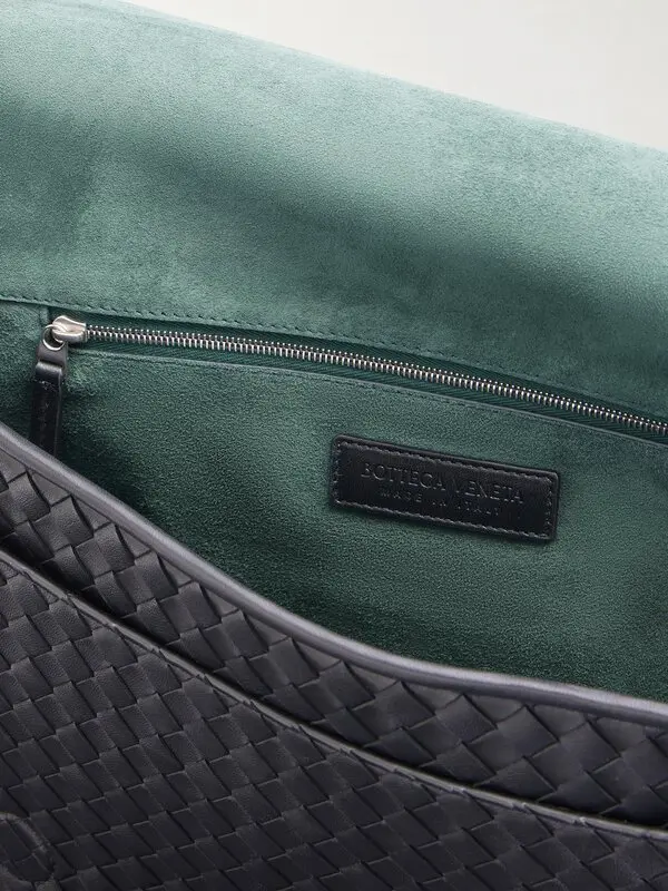 Bottega Veneta Diago Intrecciato Leather Pouch