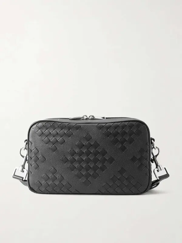 Bottega Veneta Classic Intrecciato Leather Tote - Black