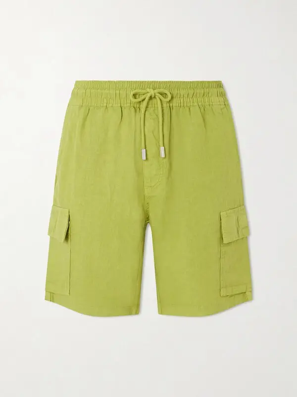Vilebrequin Straight-leg Cargo Shorts - Green