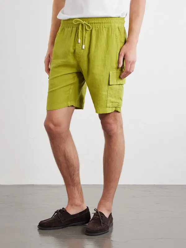 Vilebrequin Straight-leg Cargo Shorts - Green