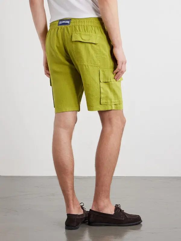 Vilebrequin Straight-leg Cargo Shorts - Green