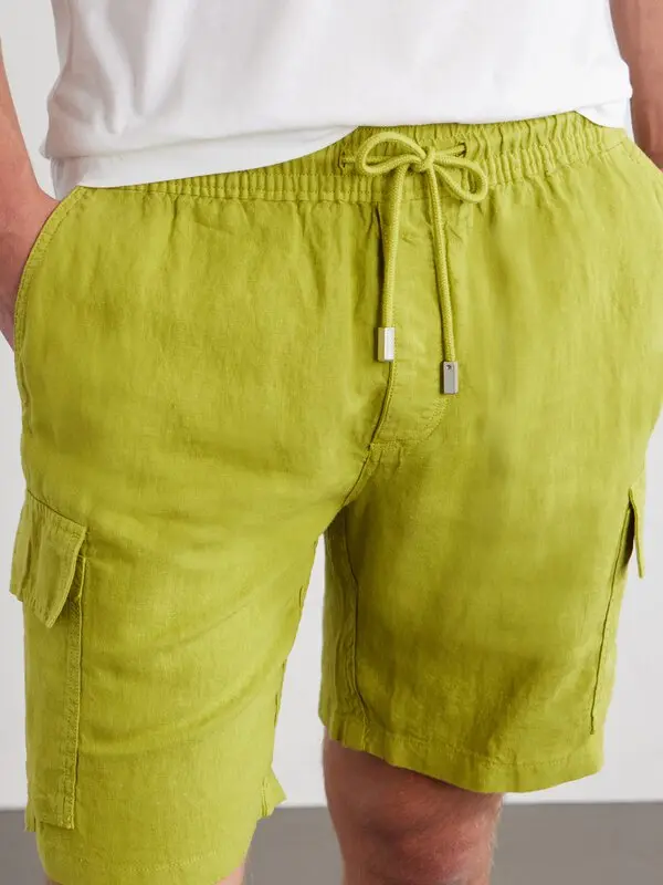Vilebrequin Straight-leg Cargo Shorts - Green