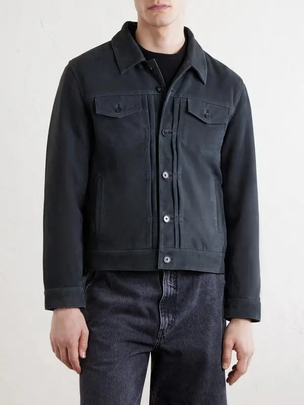 Officine Générale Liam Suede Jacket