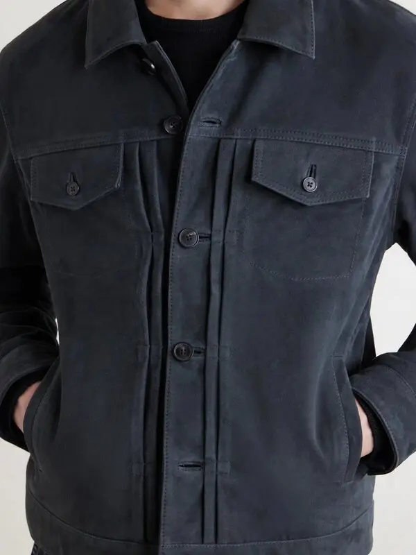 Officine Générale Liam Suede Jacket