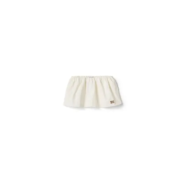 Miu Miu Jersey Mini Skirt