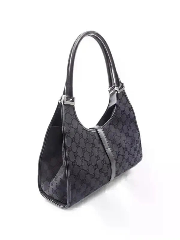 Gucci 2010s Jackie Gg Tote Bag - Black