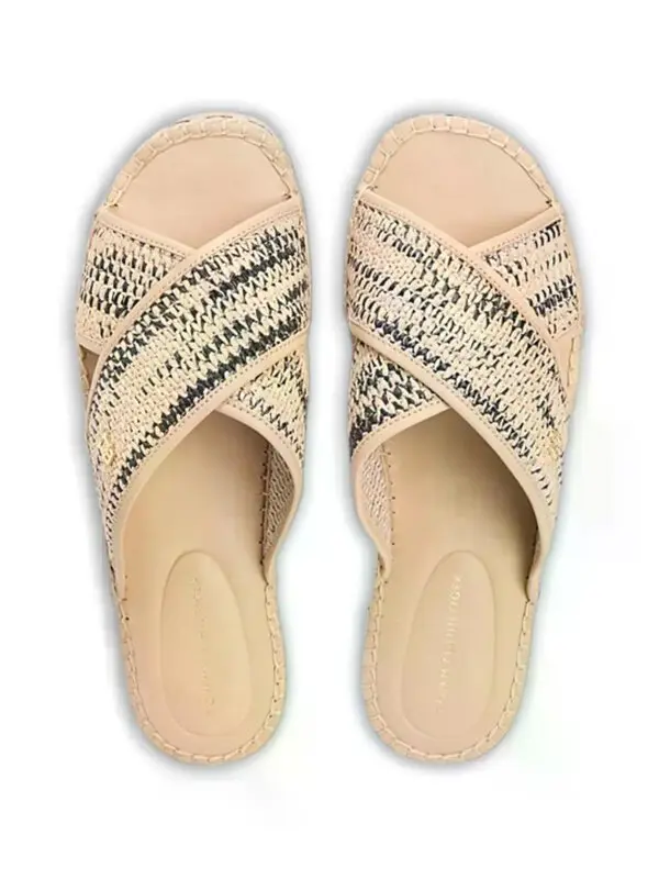 Tommy Hilfiger Woven Crossover-strap Espadrilles