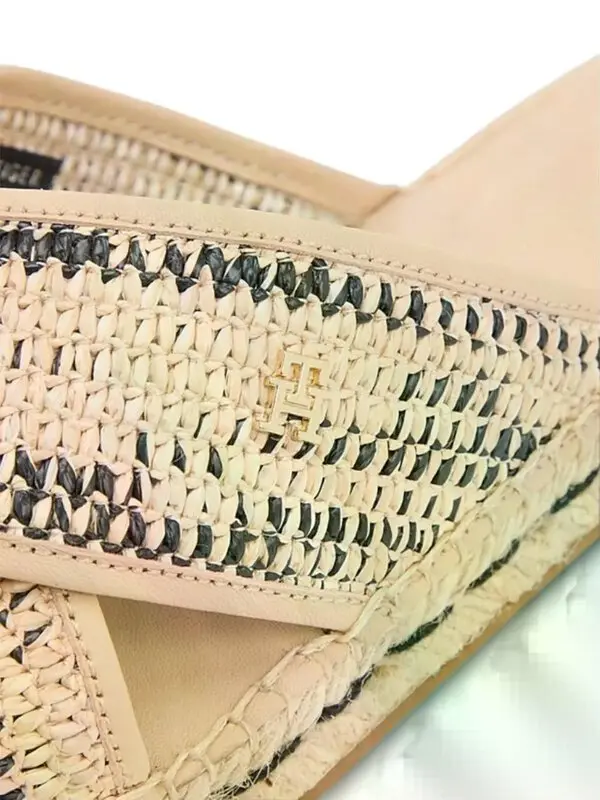 Tommy Hilfiger Woven Crossover-strap Espadrilles