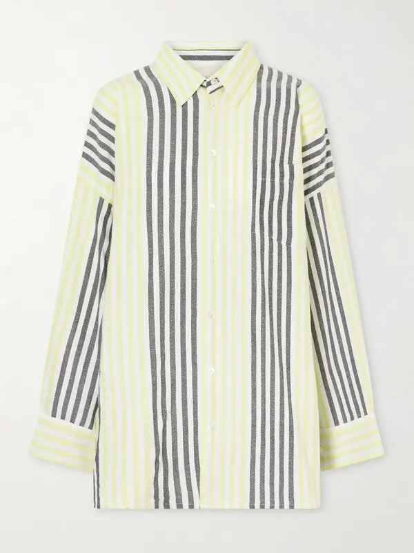 MARRAKSHI LIFE Striped Cotton Shirt