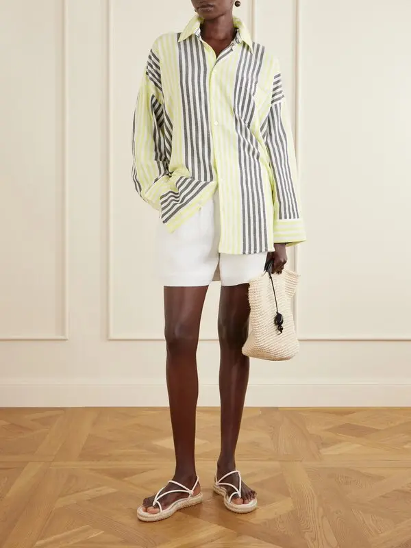 MARRAKSHI LIFE Striped Cotton Shirt