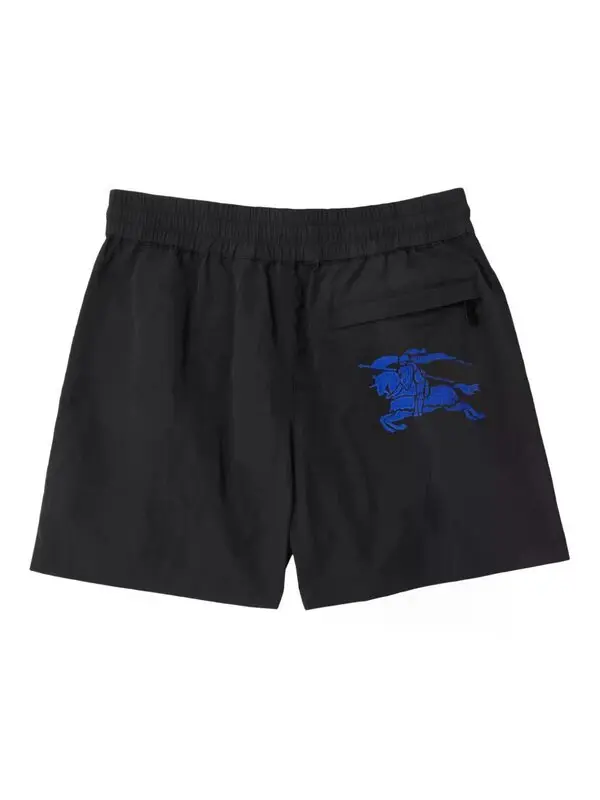 Burberry Logo Appliqué Shorts