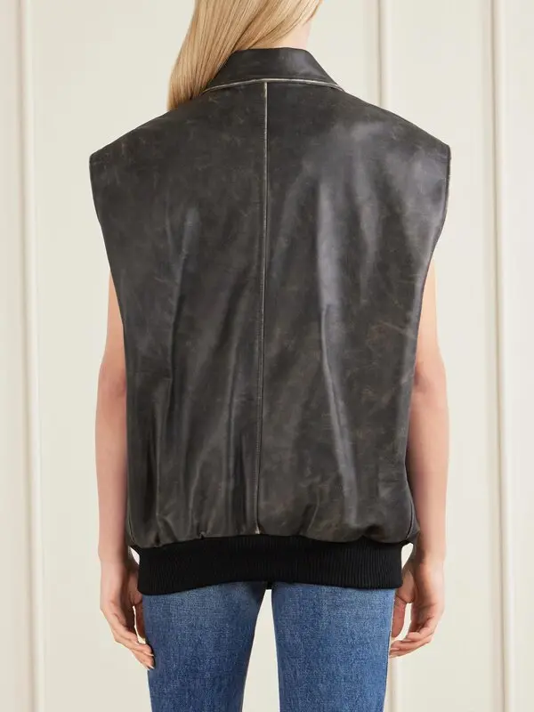 Rabanne Leather Vest