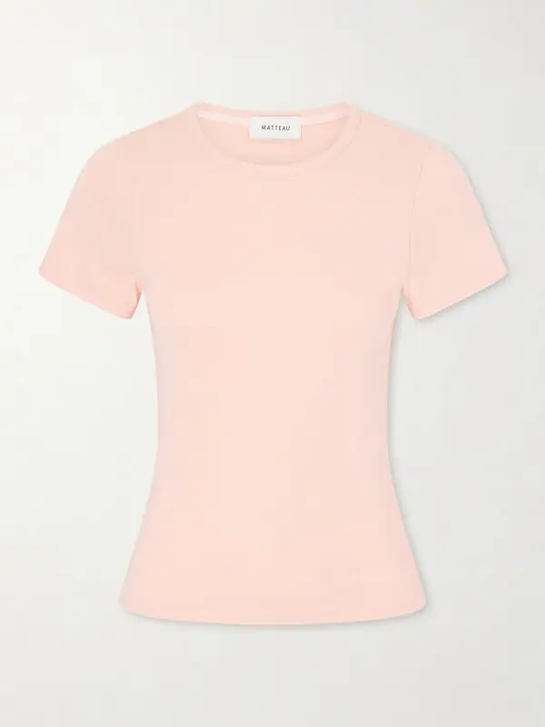 Matteau Baby Cotton-jersey T-shirt - Pink