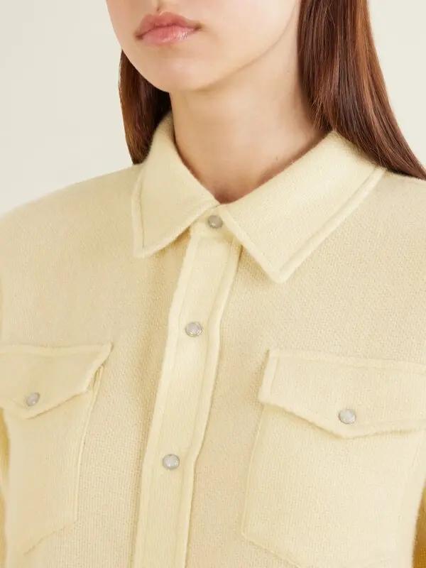 GOD’S TRUE CASHMERE God's True Cashmere Daffodil Cashmere Shirt