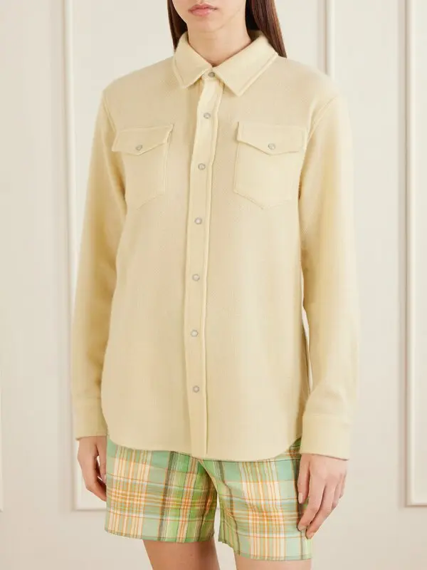 GOD’S TRUE CASHMERE God's True Cashmere Daffodil Cashmere Shirt