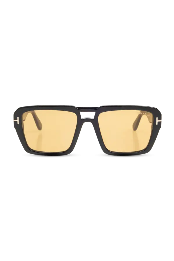 TOM FORD Square Frame Sunglasses - Black