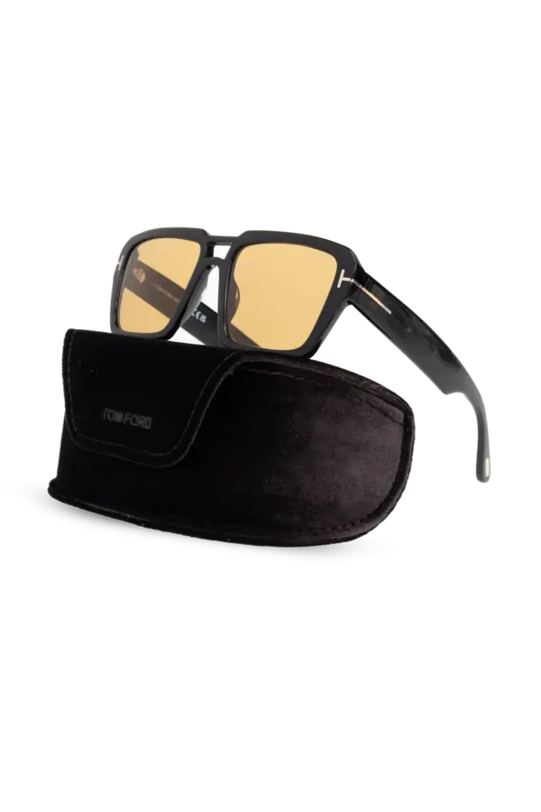 TOM FORD Square Frame Sunglasses - Black