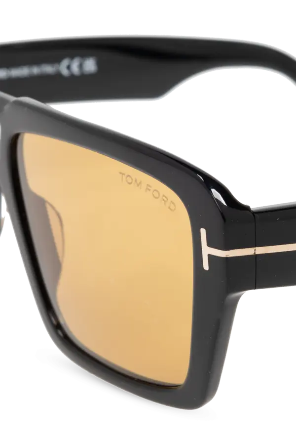 TOM FORD Square Frame Sunglasses - Black