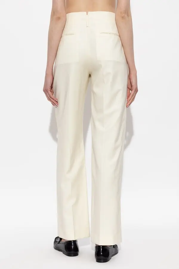Kenzo Wool Pleated Trousers