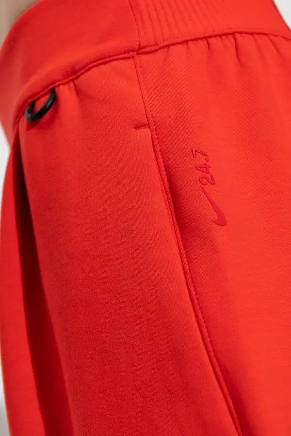 Nike Logo Detail High-waisted Shorts