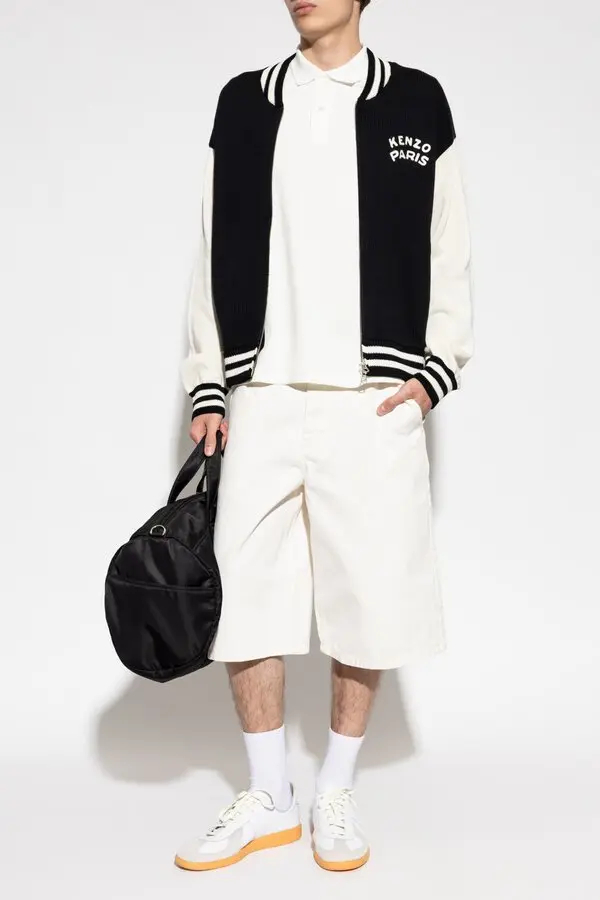 Kenzo Zip-up Varsity Cardigan