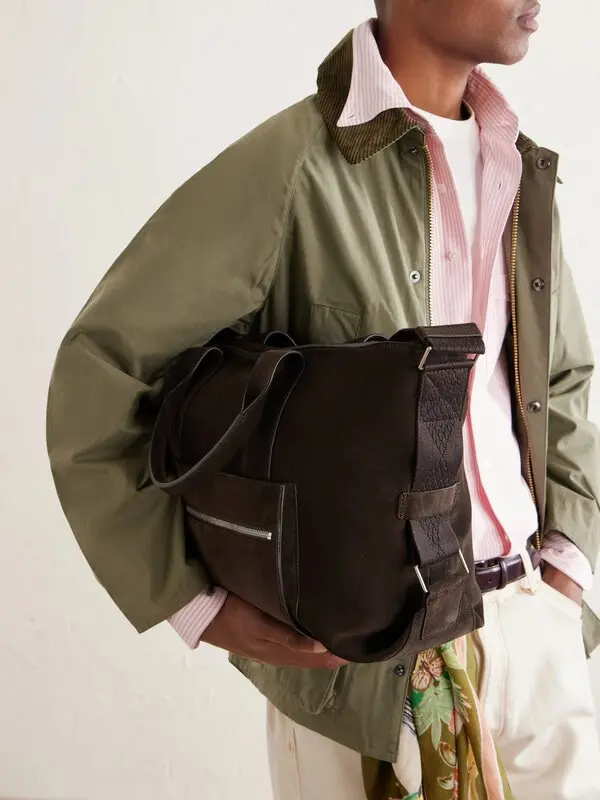 METIER Métier Racer Suede Tote Bag