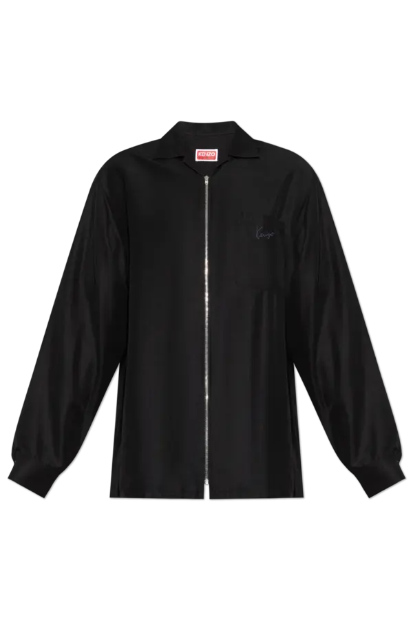 Kenzo Shirt With Zip Fastening