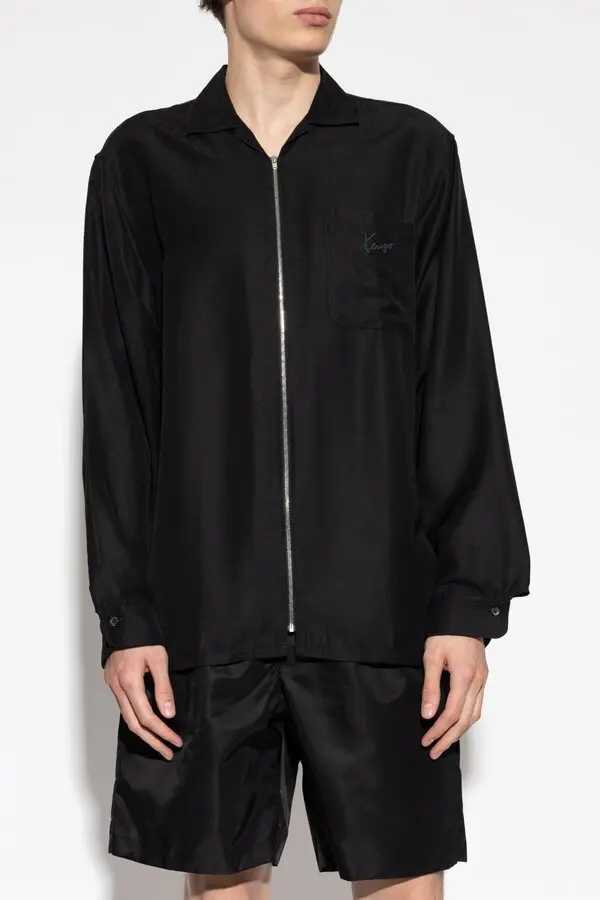 Kenzo Shirt With Zip Fastening