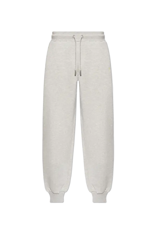 Ami Sweatpants With Embroidered Logo - Grey