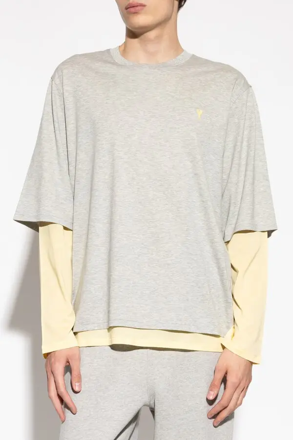 AMI Paris Long-sleeve T-shirt
