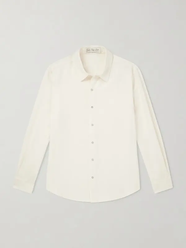 GOD'S TRUE CASHMERE Linen-twill Shirt