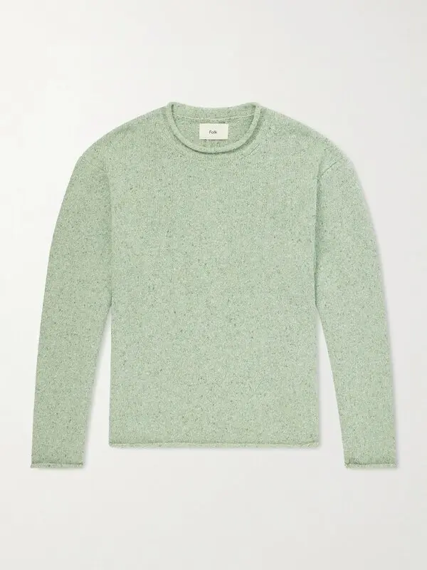 Folk Slouch Knitted Sweater
