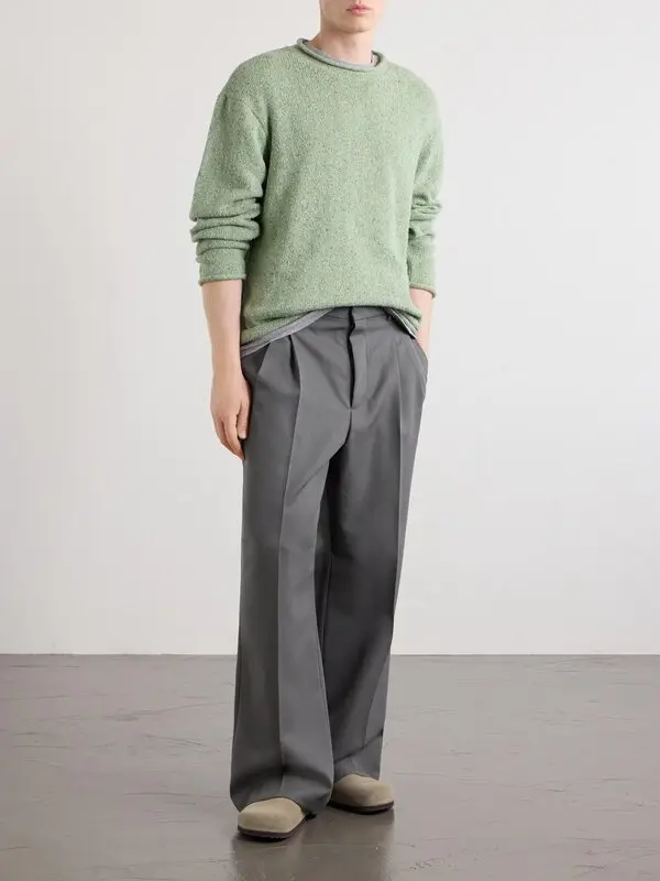 Folk Slouch Knitted Sweater