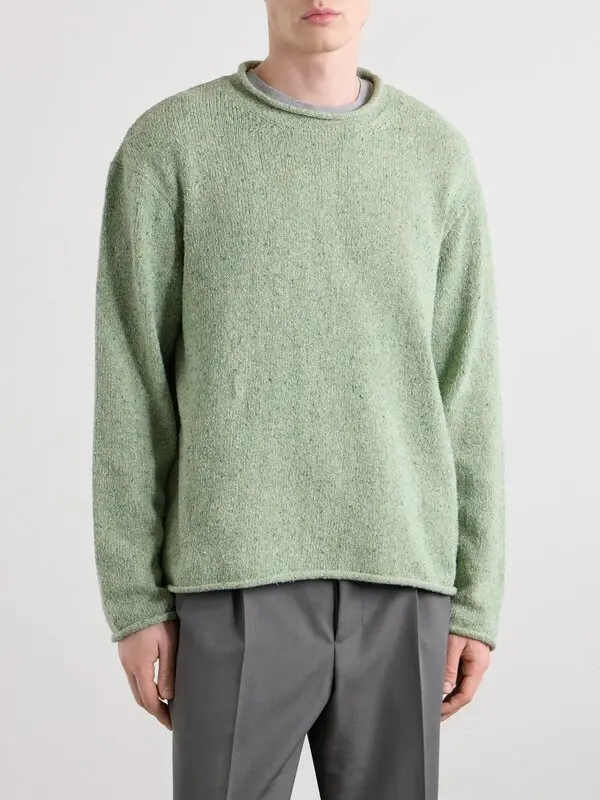 Folk Slouch Knitted Sweater