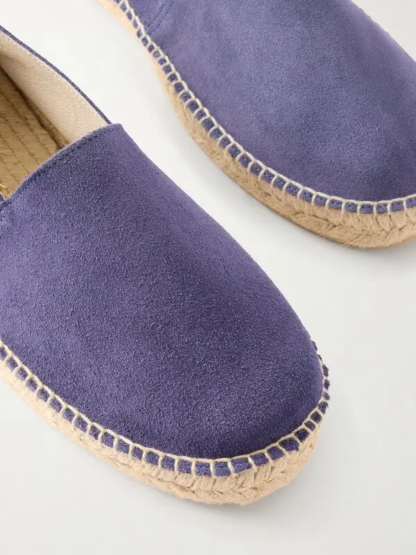 Anderson & Sheppard Suede Espadrilles