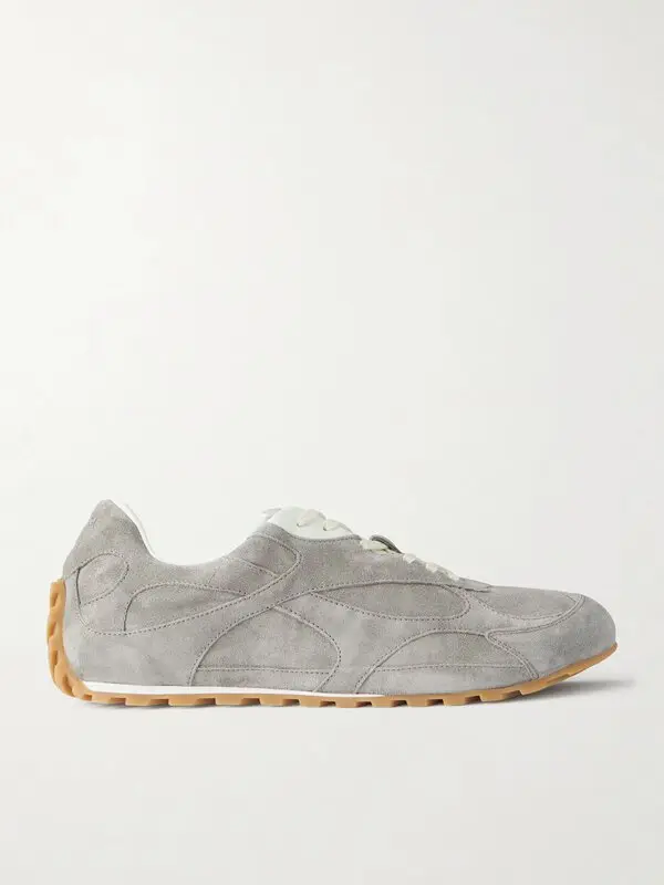 Bottega Veneta Orbit Suede Sneakers