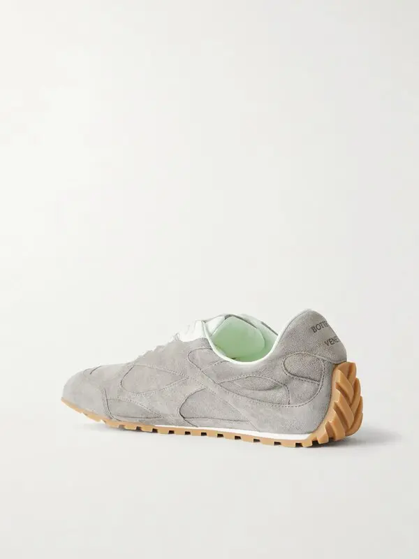 Bottega Veneta Orbit Suede Sneakers
