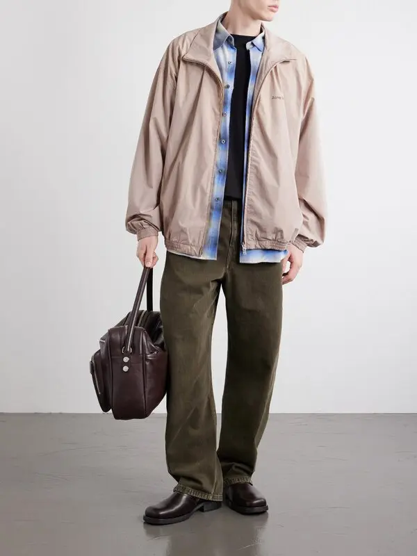 Acne Studios Camero Camera Leather Messenger Bag