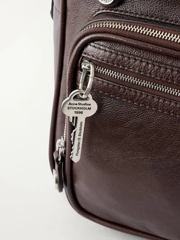 Acne Studios Camero Camera Leather Messenger Bag